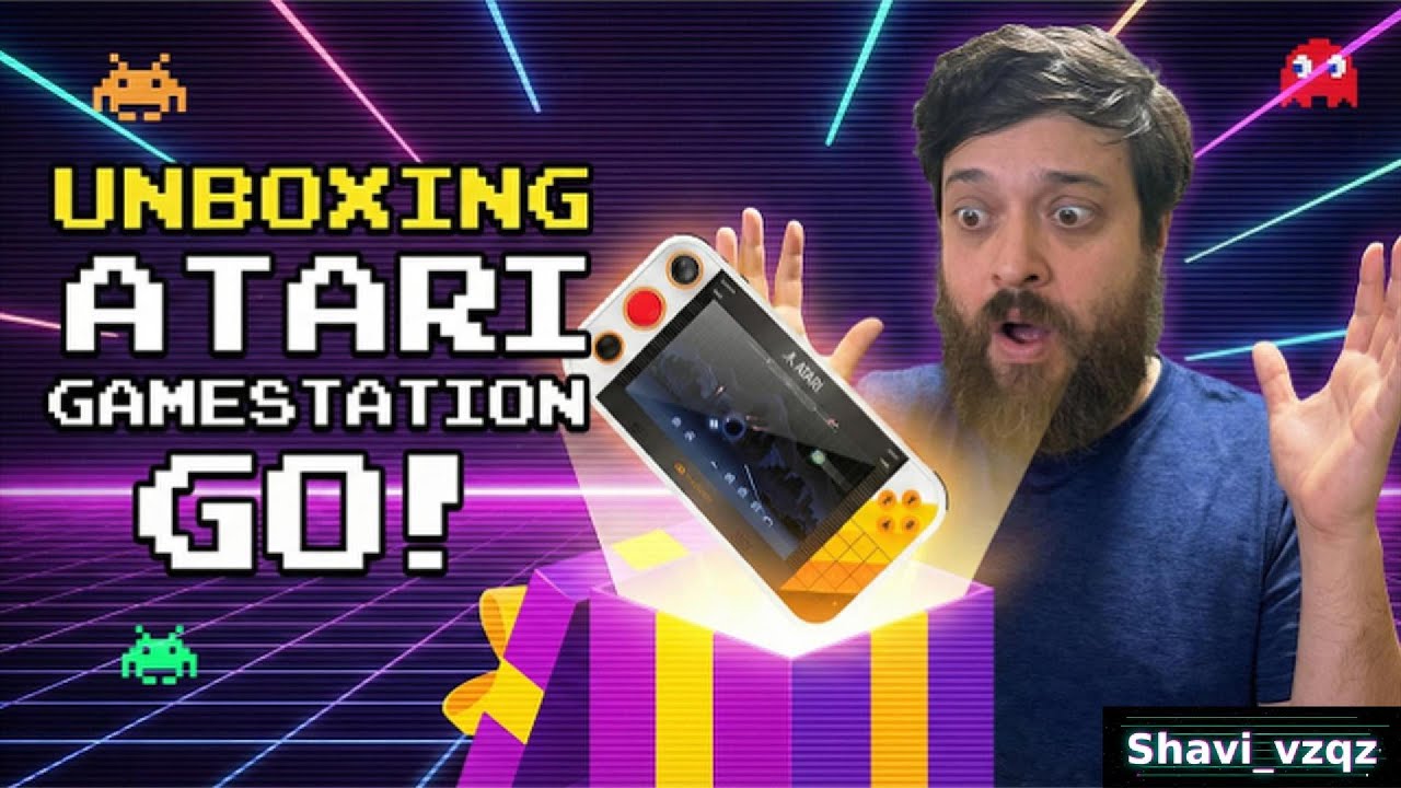 Unboxing Atari GameStation Go! Una consola que pega en la pura ...