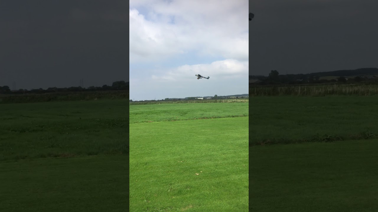 Handley Page Heyford Heavy Bomber. r/c flight test and trimming out ...