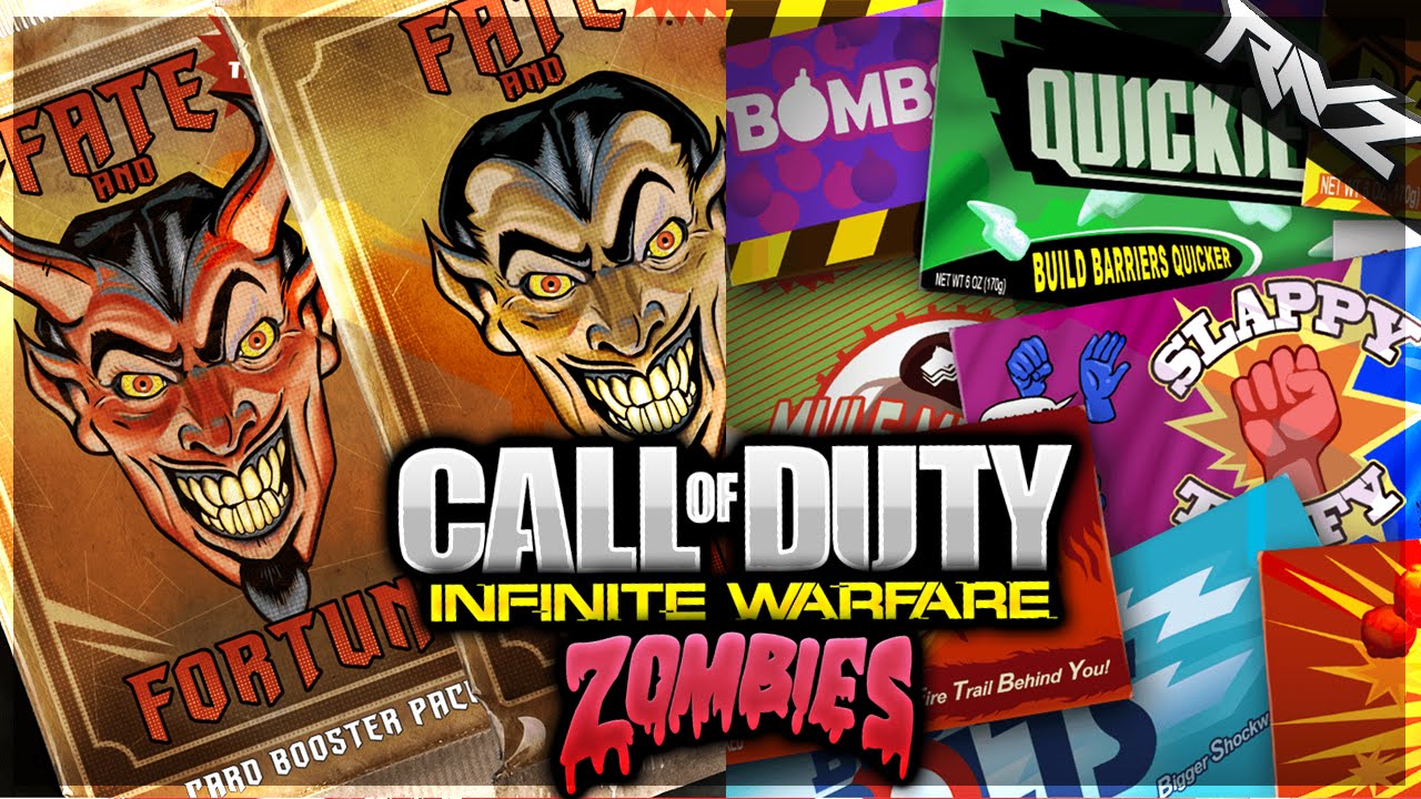 LOTS OF NEW COD IW ZOMBIES INFO! NEW CANDY PERKS & FATE CARDS IN ...