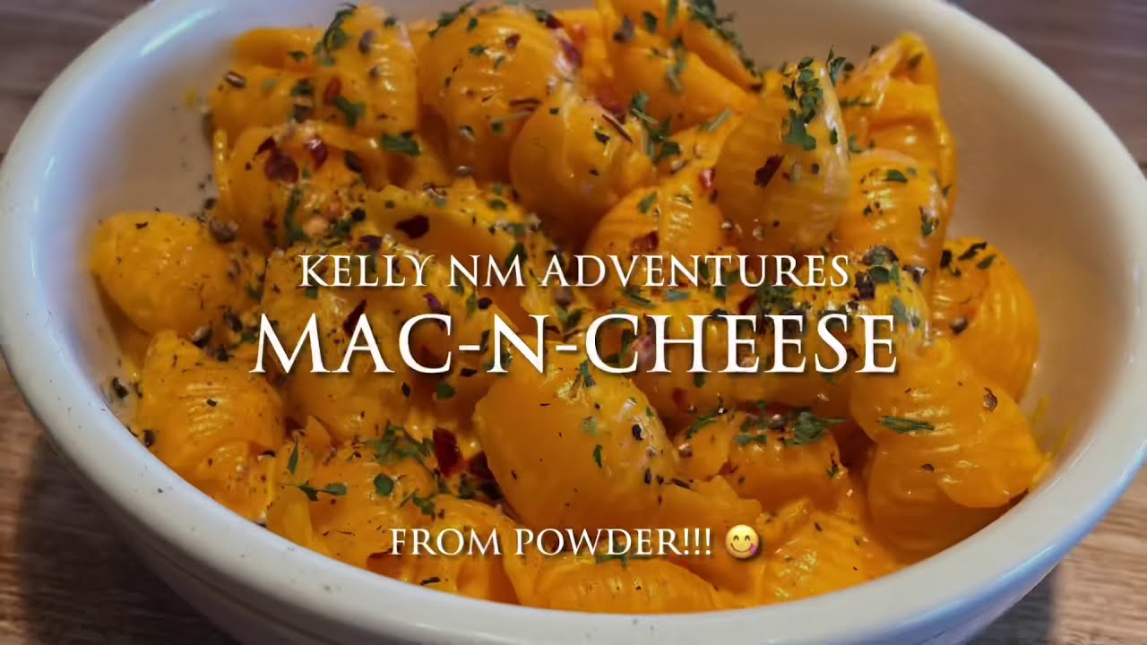 Easy Mac-n-Cheese from Powder! | 😋 Tasty! - YouTube