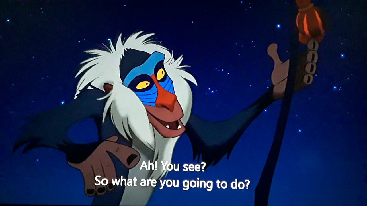 Simba, You Must Remember Who You Are (The One True King) - The Lion ...