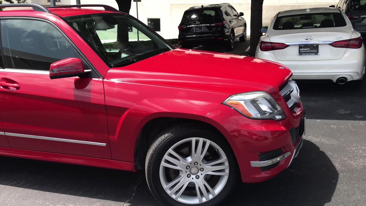 2014 MercedesBenz GLK350 RED EG170514 - YouTube