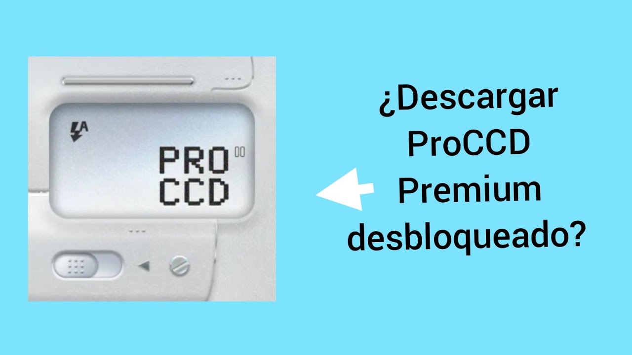 Como descarga ProCCD Premium desbloqueado apk - YouTube