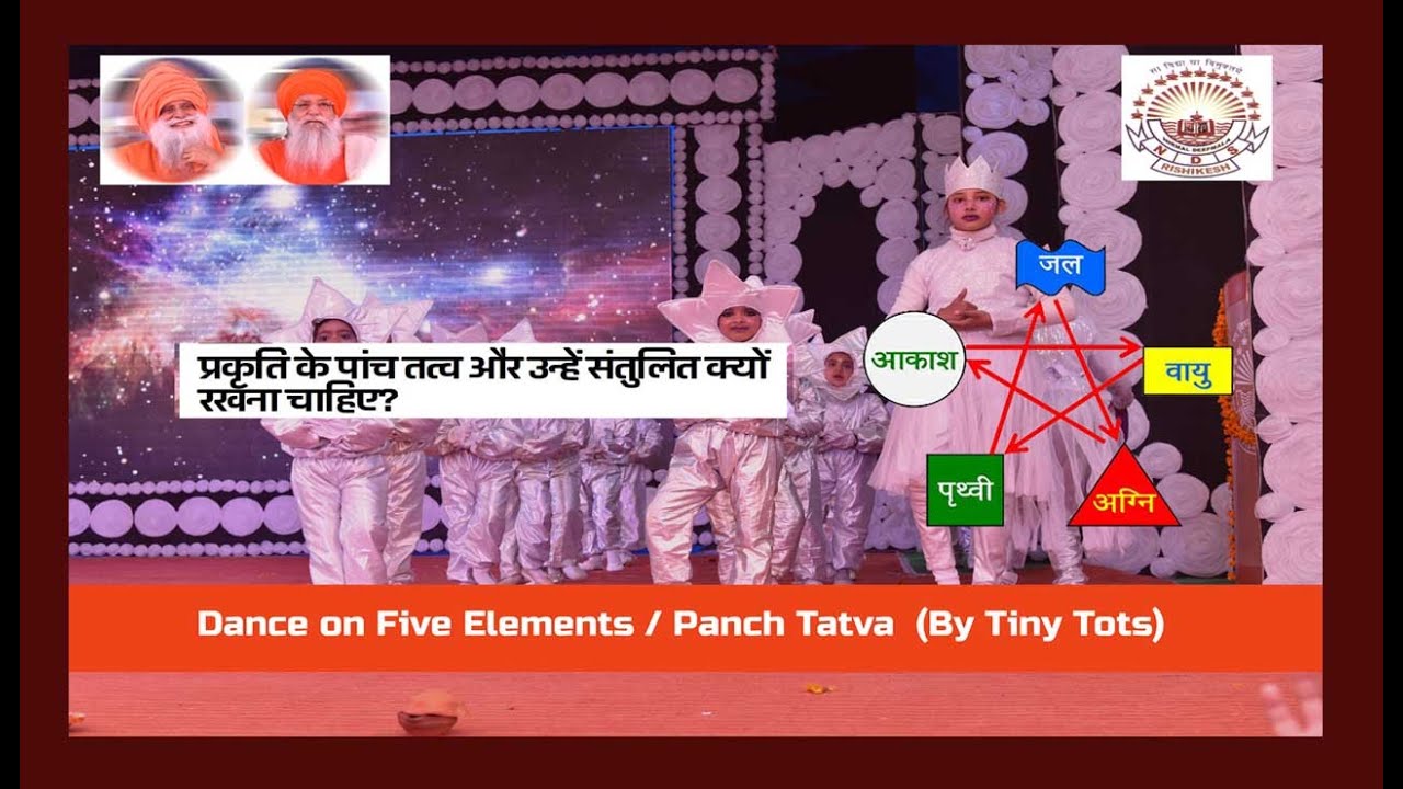 NDS Rishikesh - Dance on Five Elements / Panch Tatva (By Tiny Tots ...