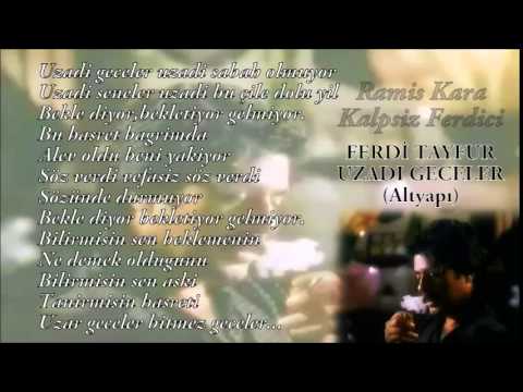 Ferdi Tayfur - Uzadı Geceler (Altyapı & Karaoke)
