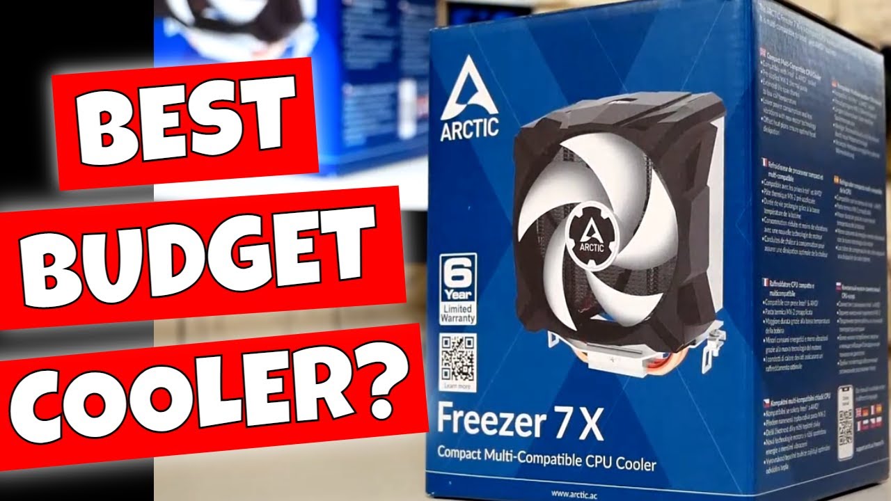 Arctic Freezer 7X BEST Budget Compact Multi CPU Cooler AMD AM4 Review ...