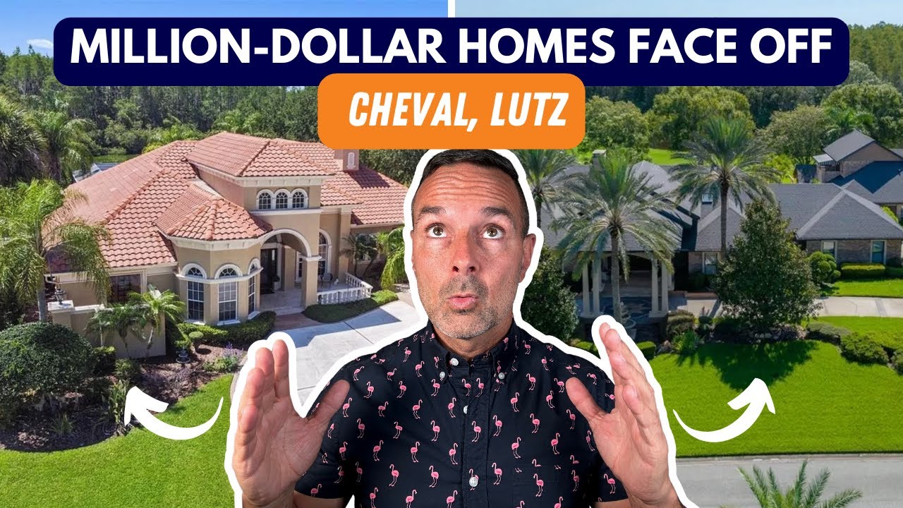 Ultimate Luxury Living Showdown in Cheval Lutz, Florida! Touring Luxury ...