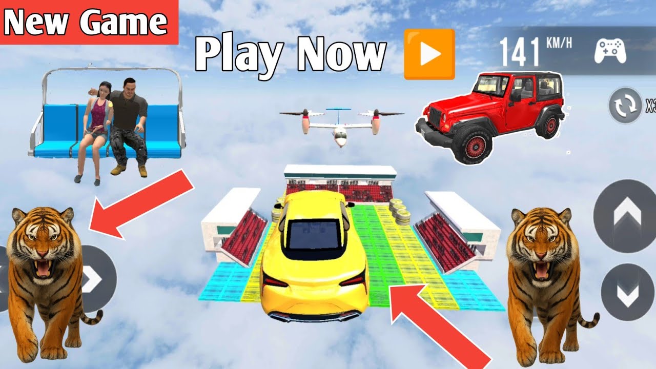 New 3d simulations Car Game Play 🥰 | Spider Man Driving A Car 🚘 in ...
