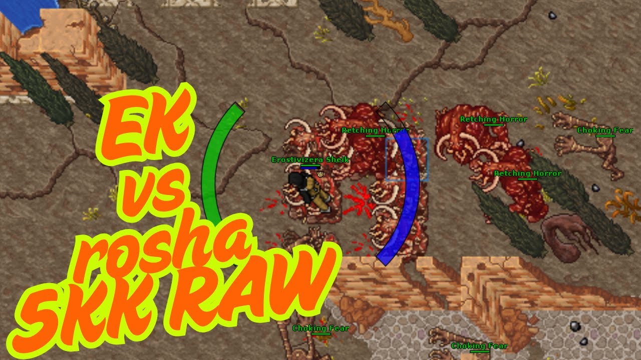TIBIA: EK HUNT SOLO (DP SUL DE ROSHAMUUL) - YouTube