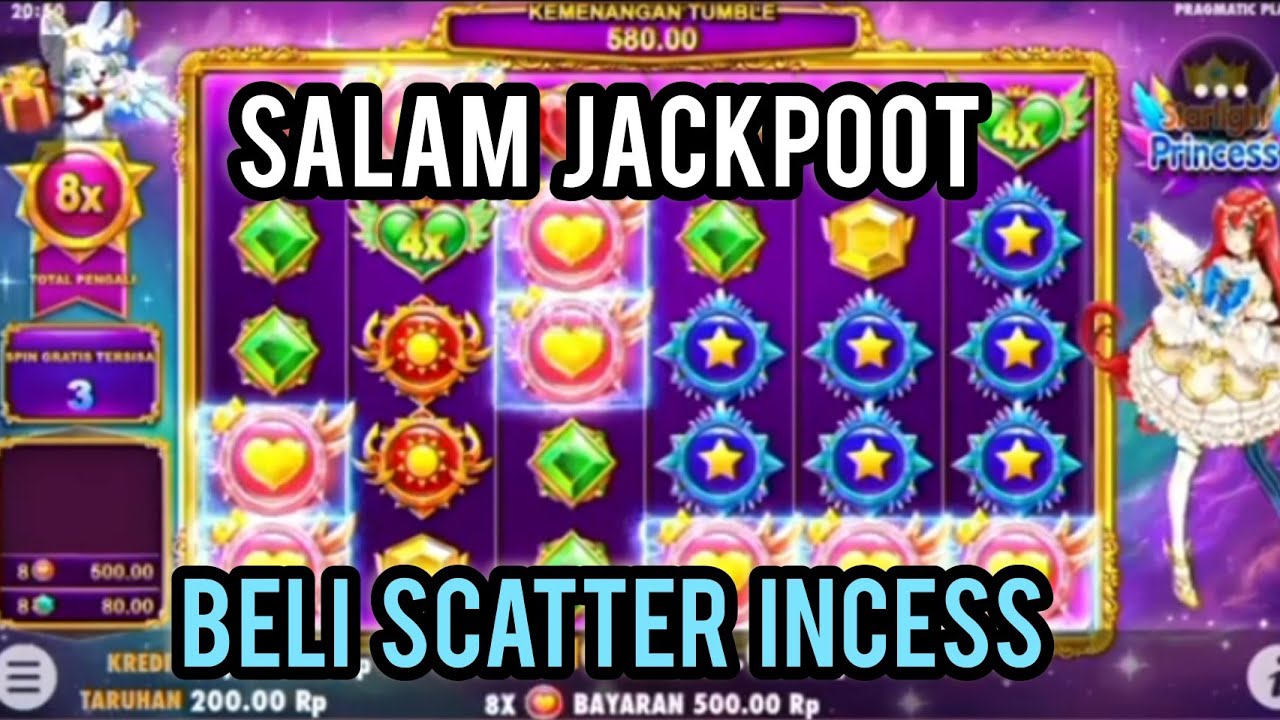 BELI SCATTER INCES INI HASILNYA | STARLIGHT PRINCESS - YouTube