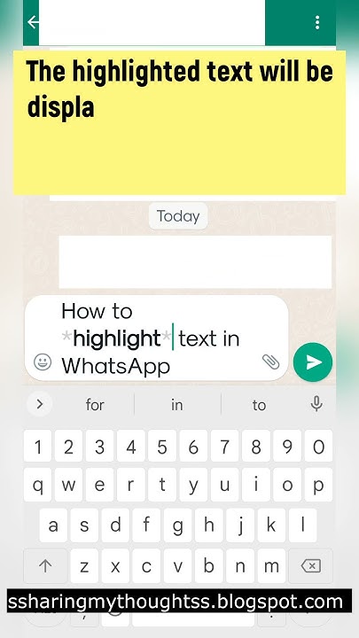 How to Bold Text in Whatsapp | How to Make Text Bold in Whatsapp ...