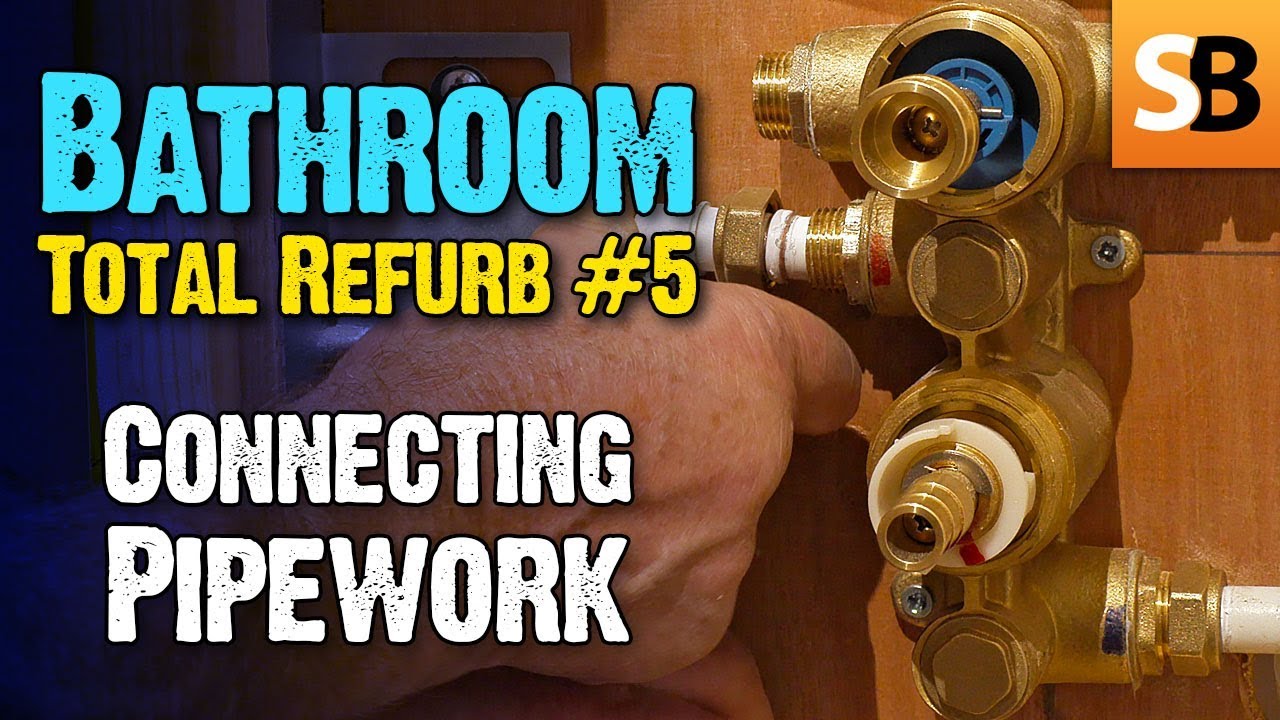 Bathroom Renovation 5 Piping Up And Plumbing Tips Youtube