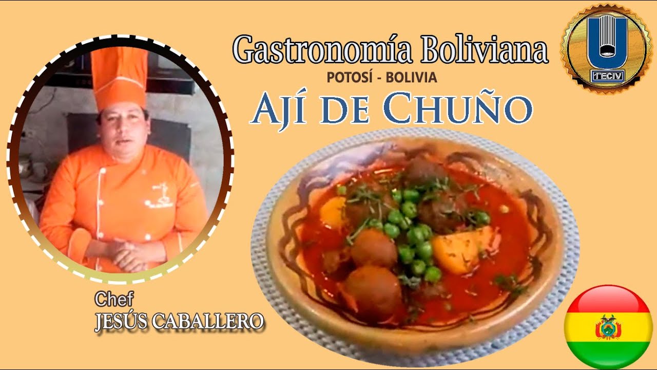 AJÍ DE CHUÑO. Plato típico de Potosí, Bolivia - YouTube