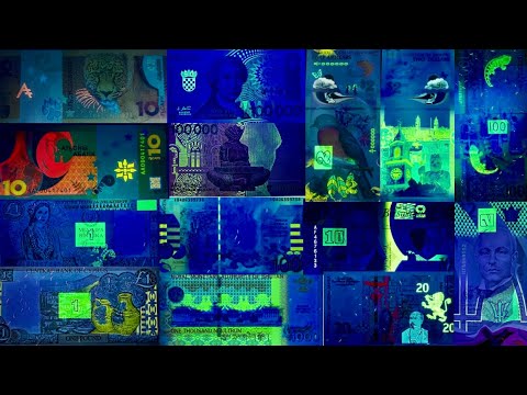 UV Showdown (Part 2): Invisible Inks, Glowing Secrets - Banknote Beauty ...