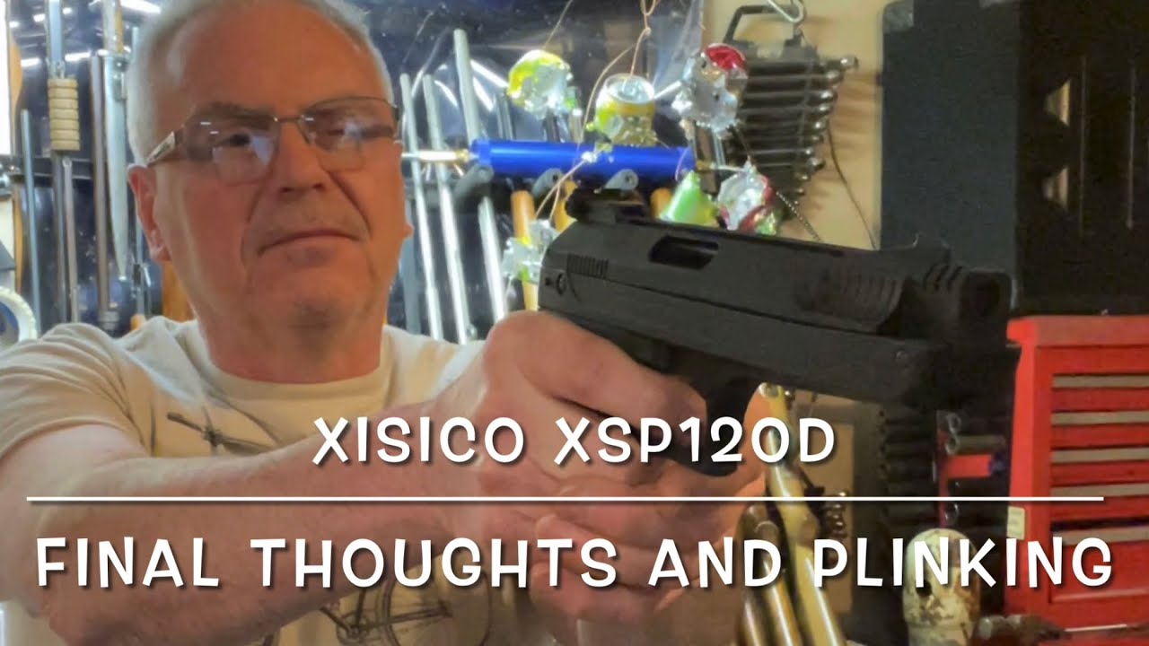 Xisico XSP120D .177&.22 single stroke pneumatic pistol final thoughts ...