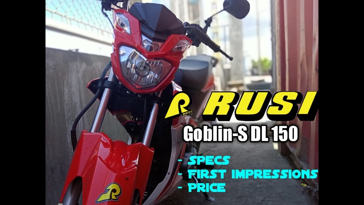 New Rusi Goblin - S DL 150 Specs and First Impressions (2019 MODEL ...