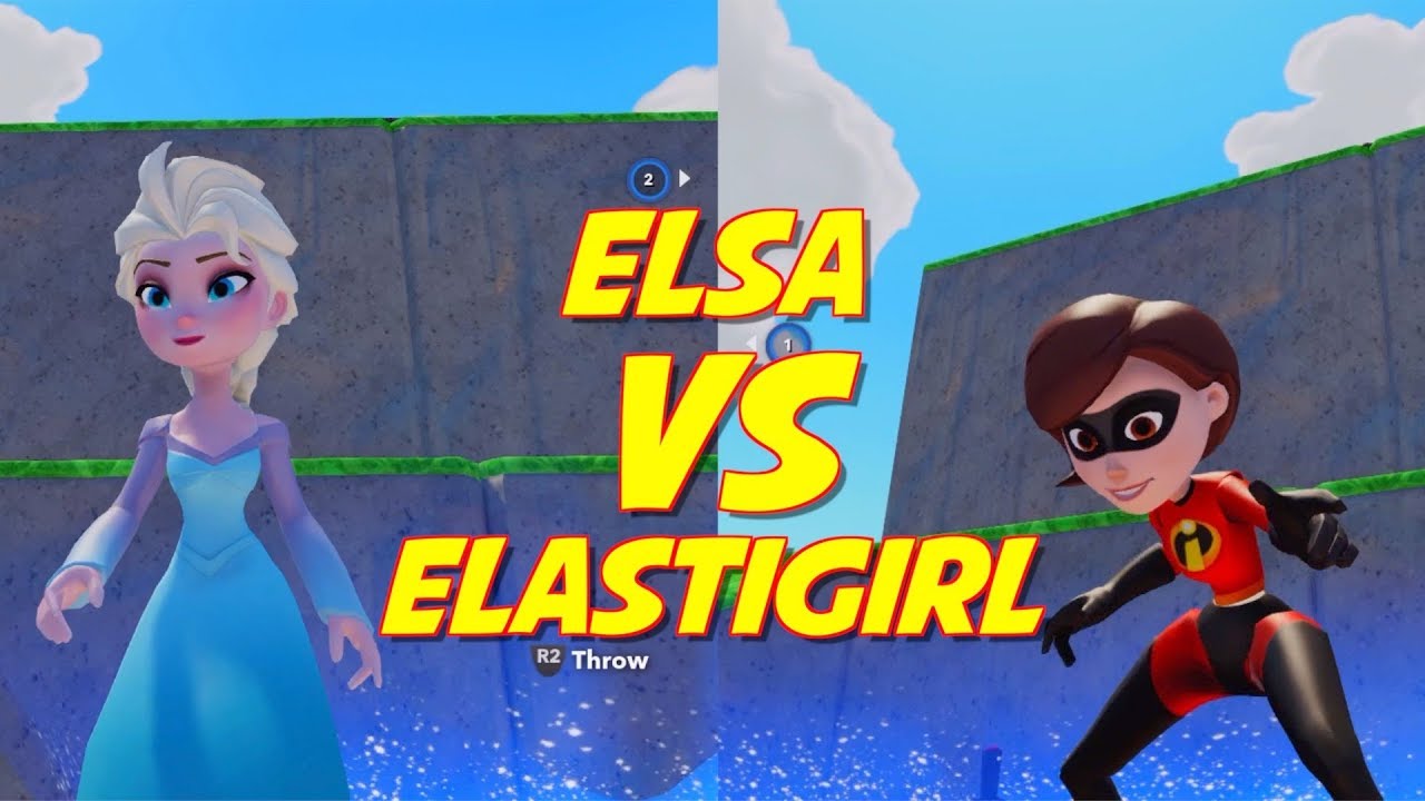 Frozen 2 Ice Frozen Elsa vs Elastigirl 2 | An Ice Frozen Elsa Video ...