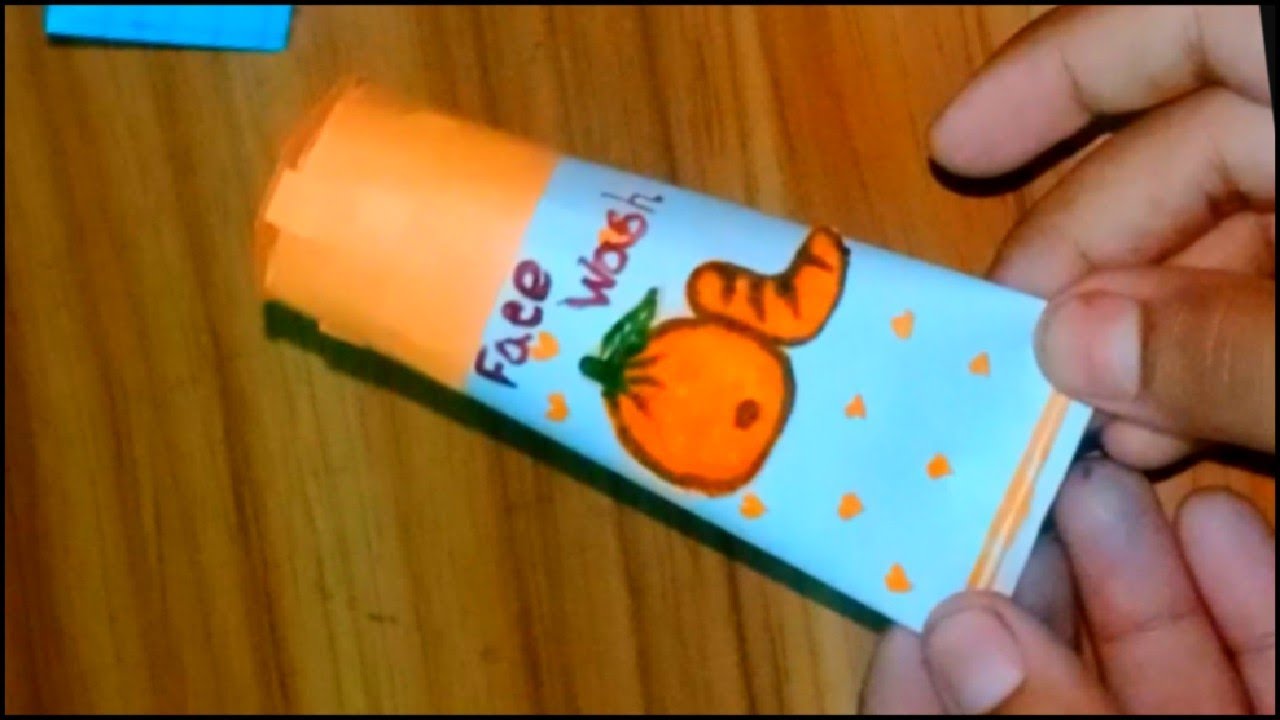 How to make paper facial kit / DIY paper face wash 🥰.. - YouTube