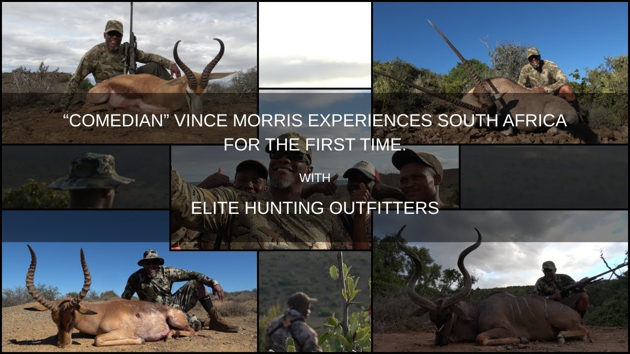 Comedian Vince Morris Hunts in South Africa For the First time | South ...