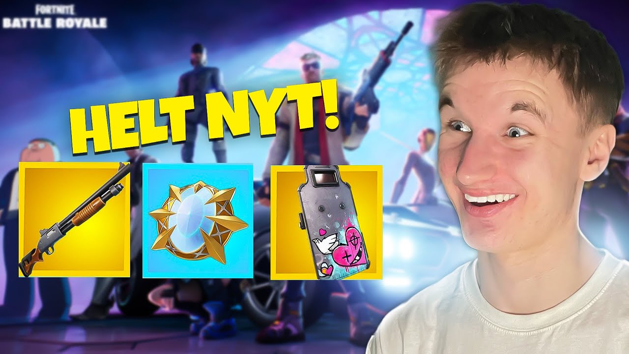 SÆSON 5 ER HER! Første Win og MASSERE af Nye Ting🏆 [Dansk Fortnite ...