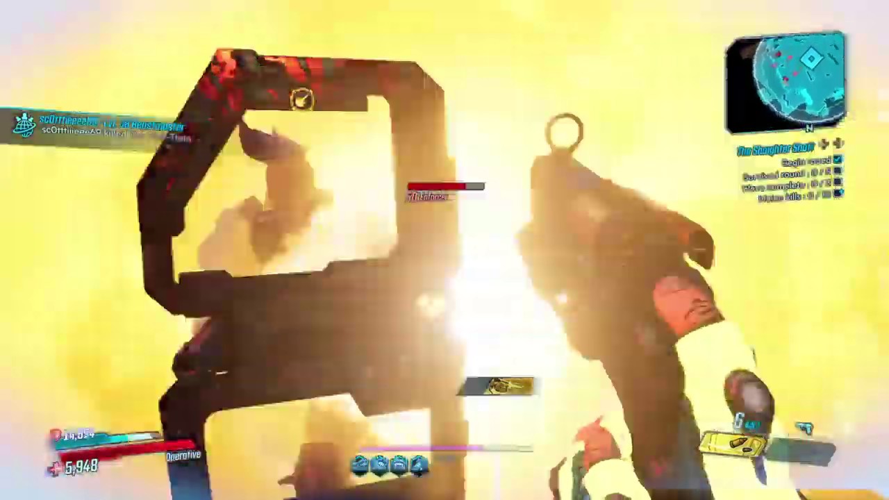 Borderlands 3 - Legendary Shredded Devils Foursum Exploding Handgun ...