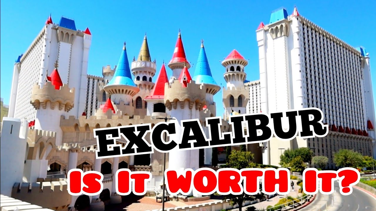 MY Stay at EXCALIBUR Las Vegas | Restaurants, Casino, Hotel Room - YouTube