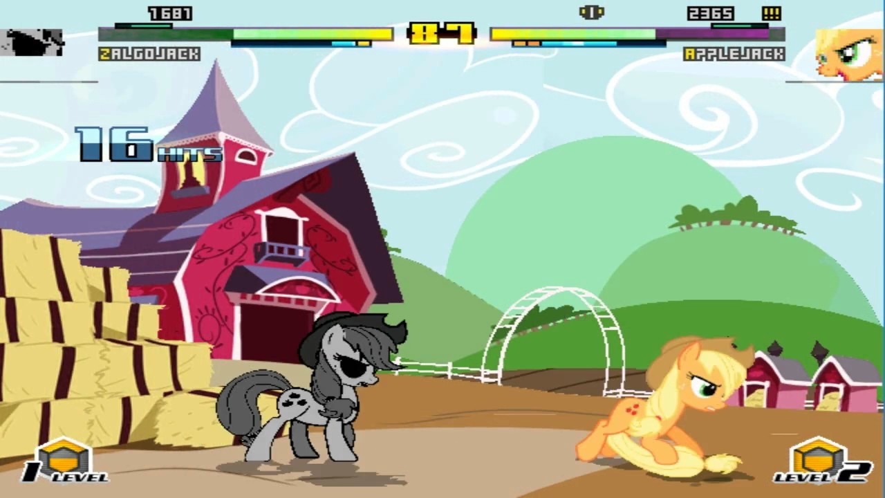 Mugen Fighting Is Magic Zalgojack VS Applejack - YouTube