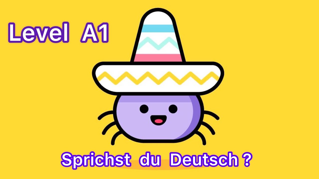 Learn German online | Thema Sprichst du Deutsch ? | Level A1 - YouTube