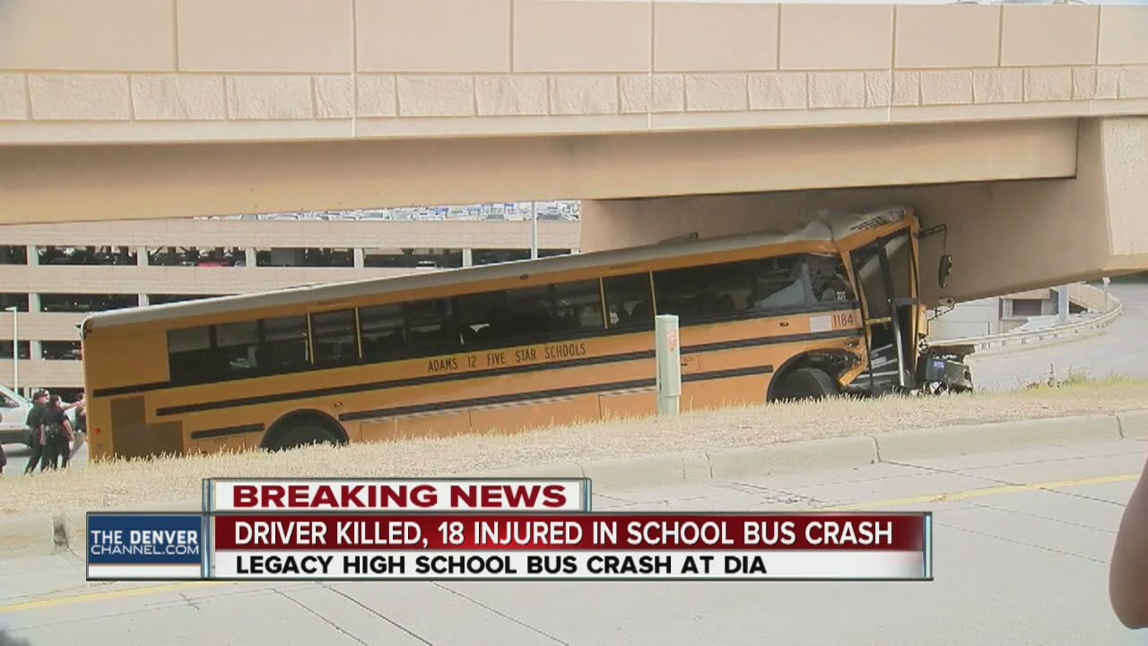 Legacy High School bus driver killed after crash at Denver ...