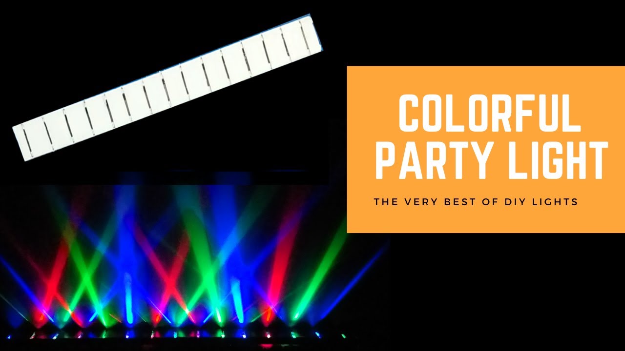 How to Make Laser Colorful DJ Lights - DIY Lights - Wall Lighting Ideas ...