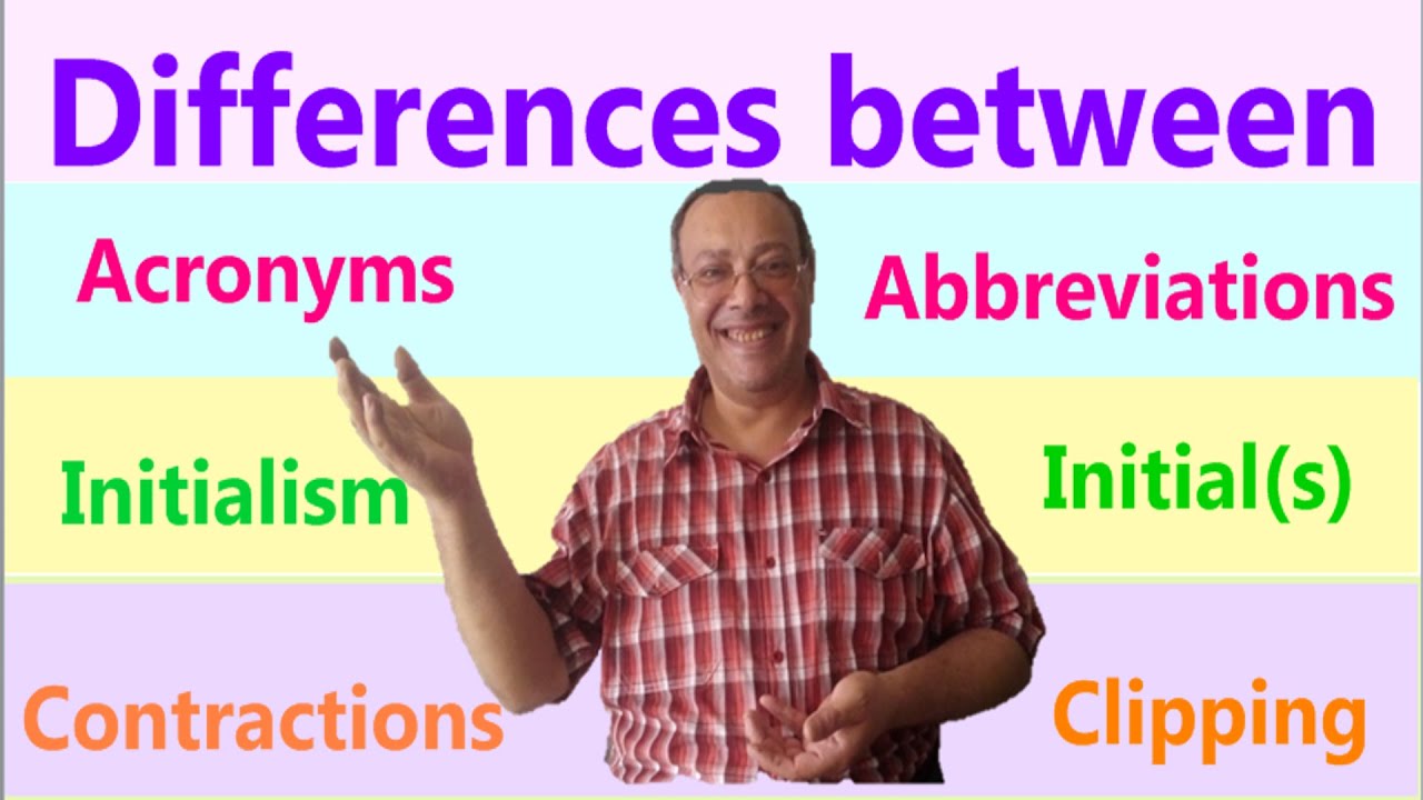 Differences Between Acronyms Abbreviations Initialism Initial s differences-between-acronyms-abbreviations-initialism-initial-s