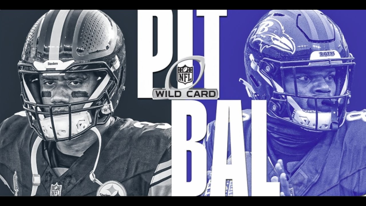 Madden 25 Steelers Ravens Wild Card Game - YouTube