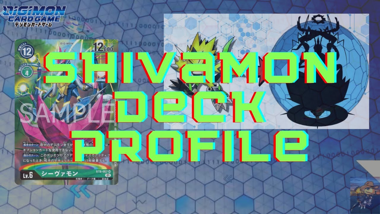 Shivamon Deck List | DigimonTCG BT8 | - YouTube