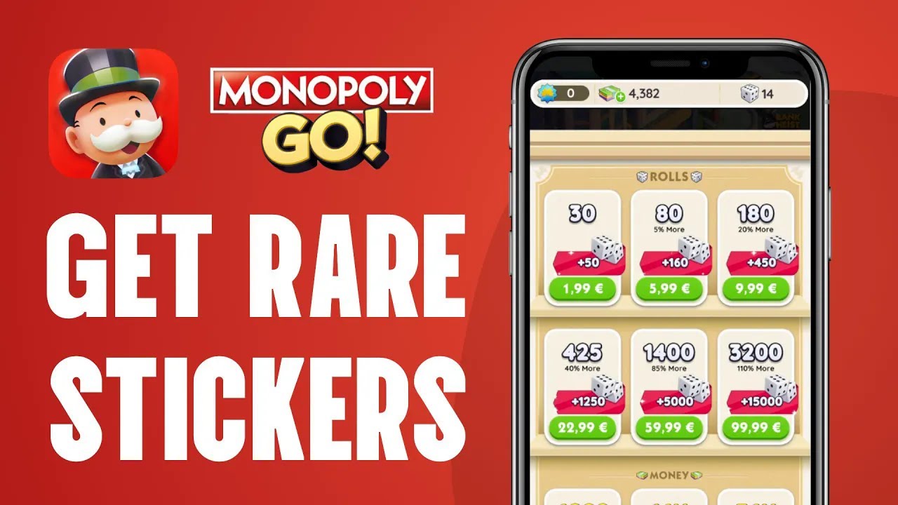 How To Get Rare Stickers in Monopoly GO (2025) - YouTube