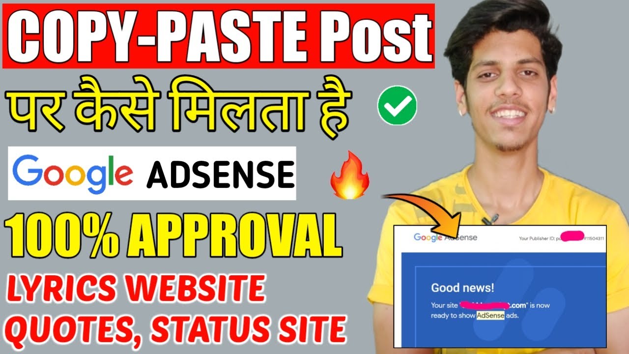 New Trick! Approved AdSense On Copy-Paste Content Full Method | Google ...