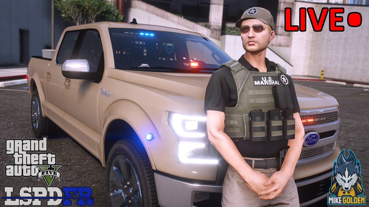 US Marshal LIVE Patrol In The City | GTA 5 LSPDFR Live Stream 254 - YouTube