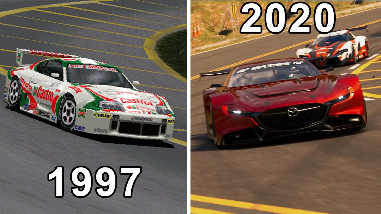 Gran Turismo Games Evolution 1997-2020 - YouTube