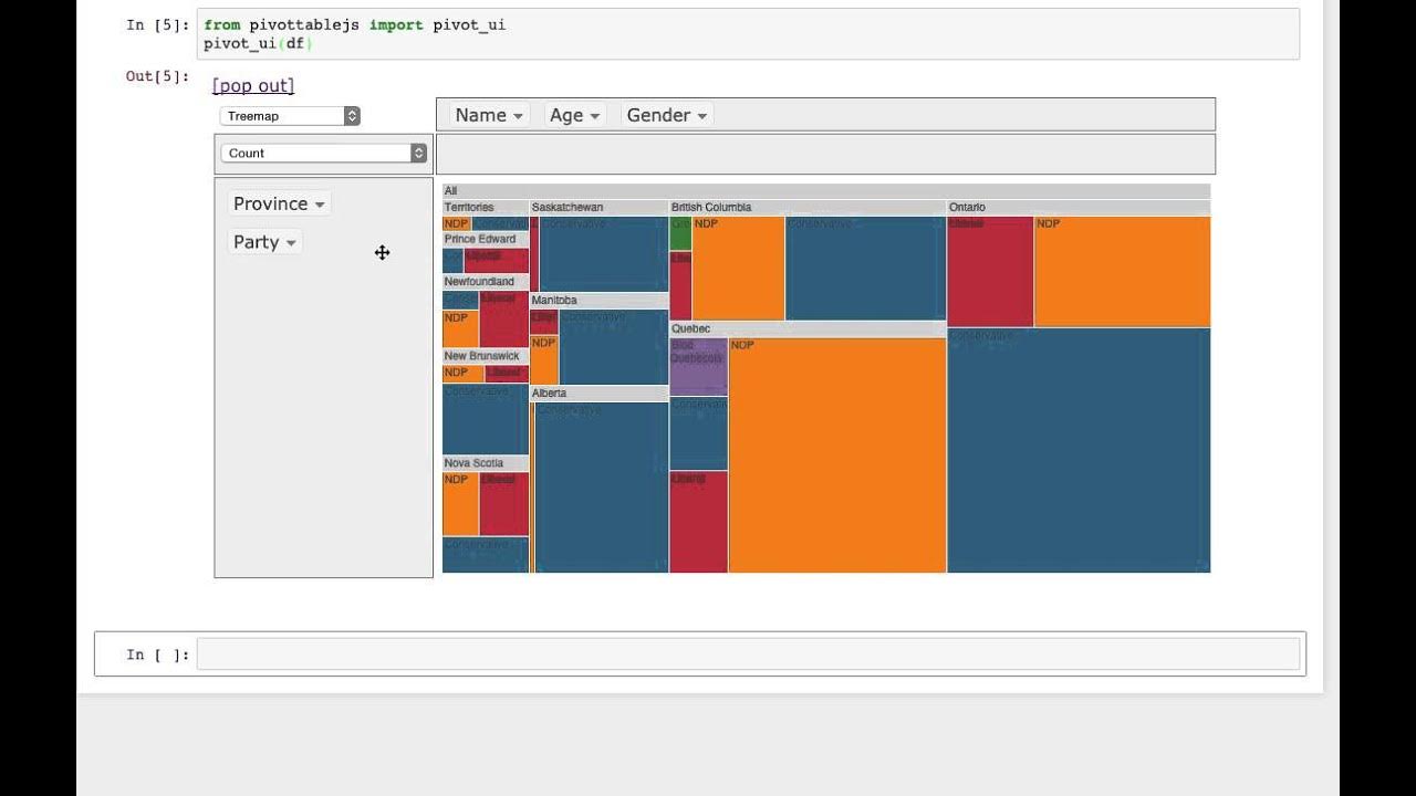 Drag'n'Drop Pivot Tables and Charts in Jupyter/IPython Notebook - YouTube