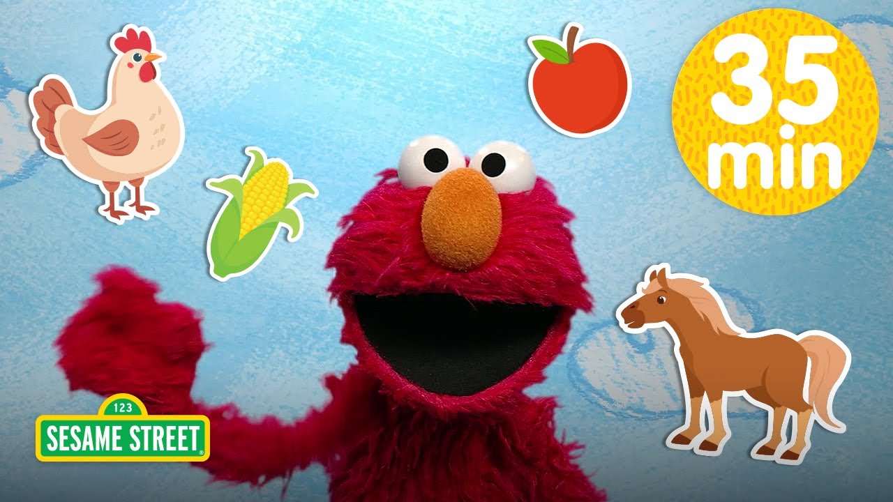 Elmo's World: Learn about the Farm! | Sesame Street Compilation - YouTube