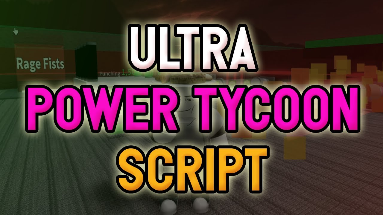 Ultra Power Tycoon script – (Fast player kill) - YouTube