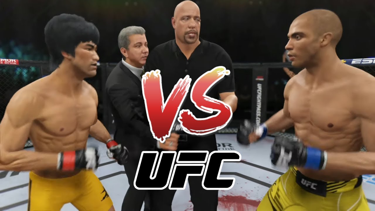 Bruce Lee vs. Edson Barboza (K1) | EA Sports UFC 4 - YouTube