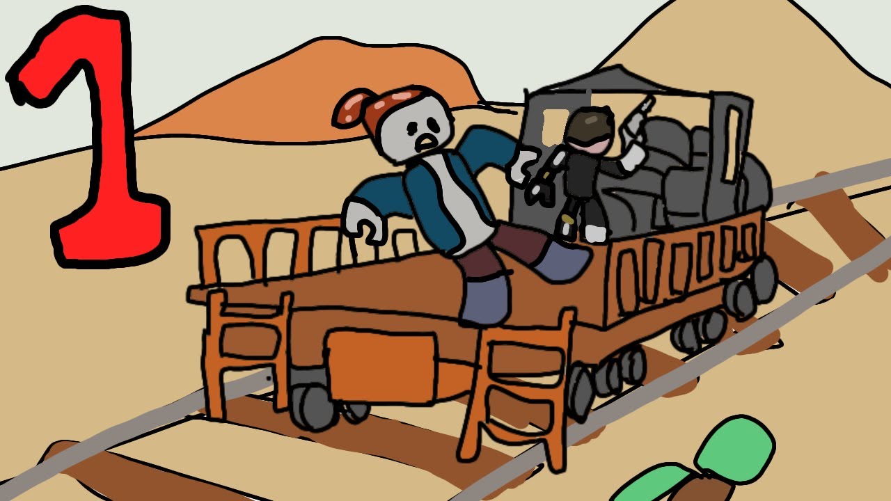 Going On a Locomotive To reach Mexico (w Zombies) Dead Rails 1 - YouTube