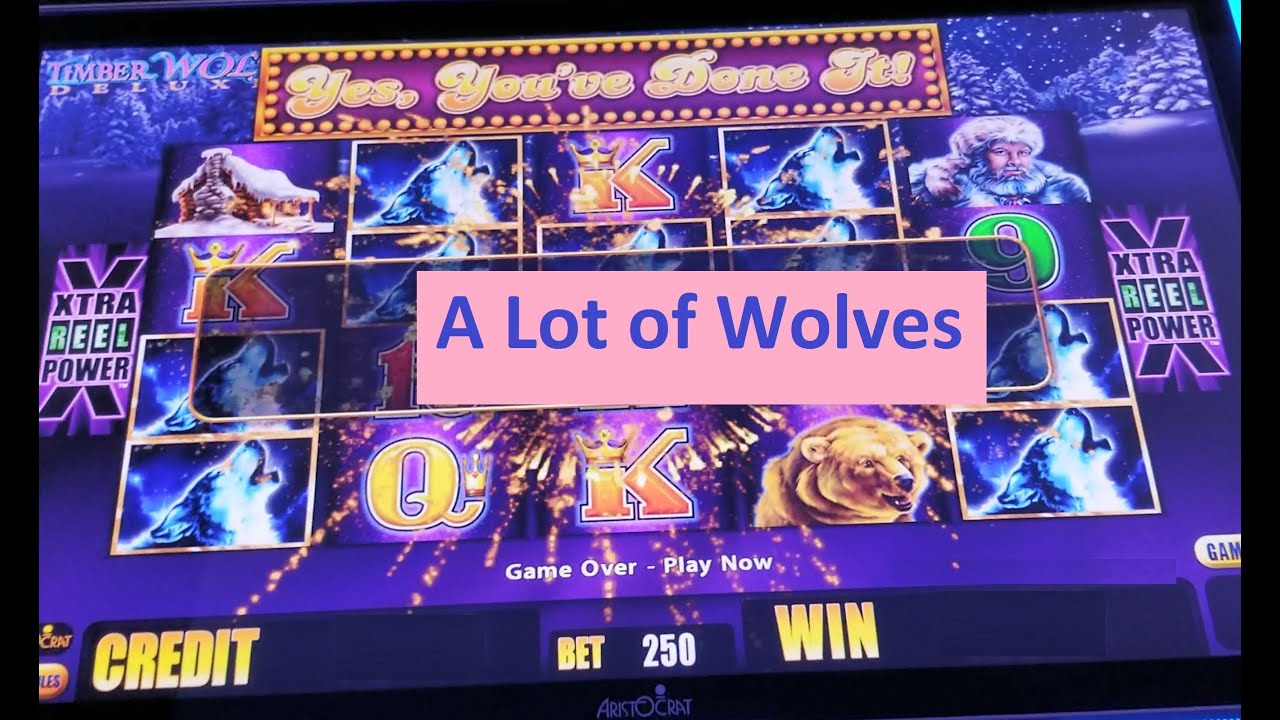 Timber Wolf Deluxe Legends!! Wolves Across the Screen - YouTube