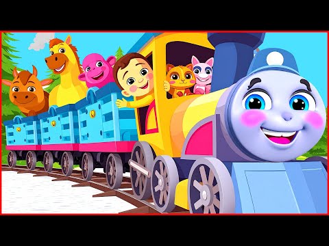 Tren Gelir Hoş Gelir - Kırmızı Tren - En Sevilen Çocuk Şarkıları - Tren Gelir Cuf Cuf - Çizgi Film