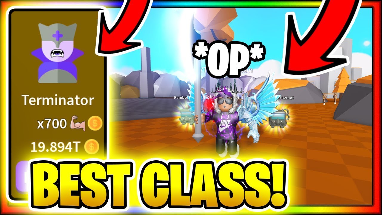 I BECAME THE 1ST TERMINATOR CLASS IN SABER SIMULATOR! Roblox (BEST ...