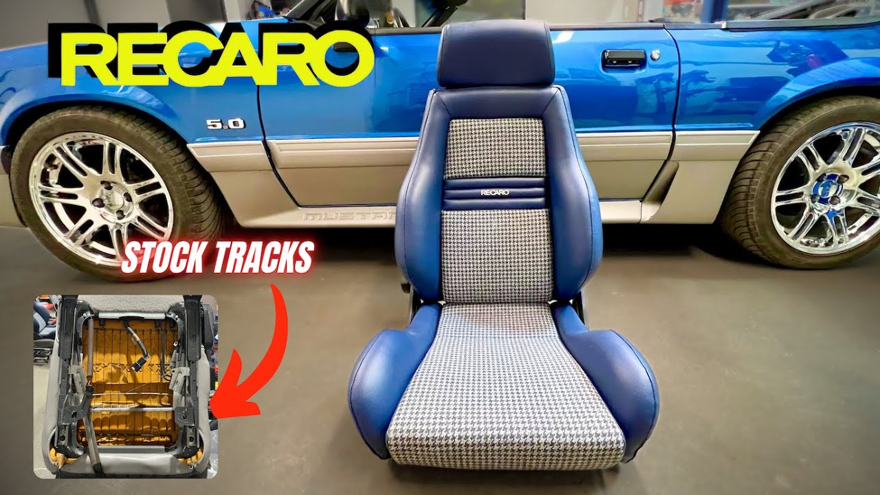 DIY Recaro Seats In A Foxbody Mustang Using The Stock Seat Tracks ...