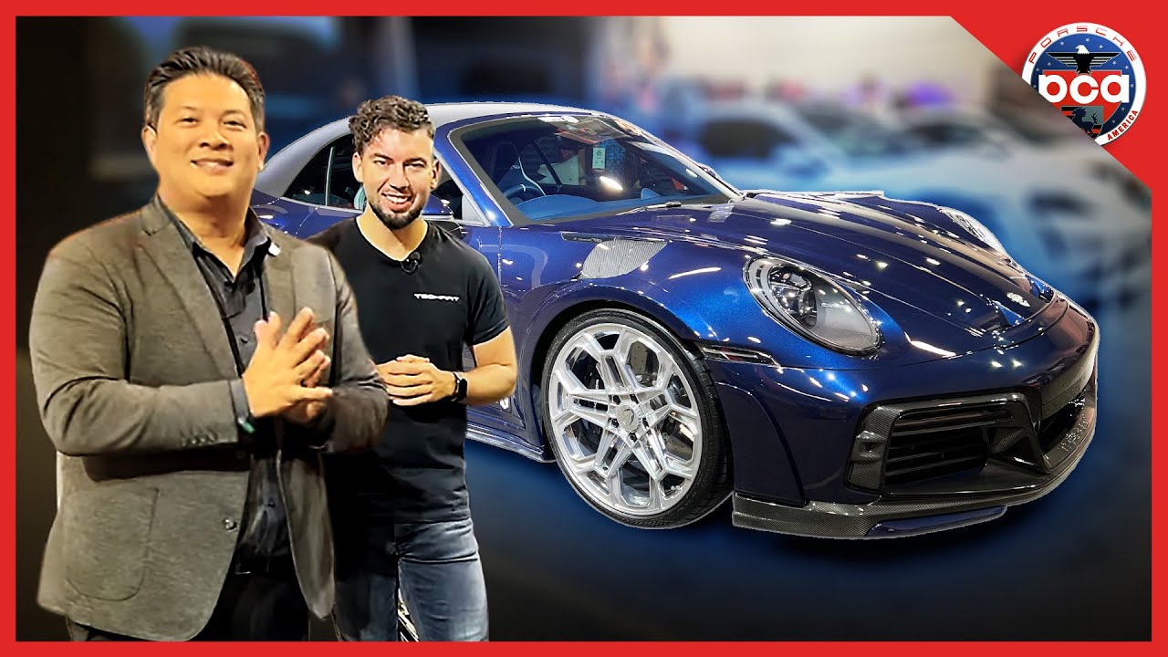 US debut of the 800-horsepower TechArt GTstreet R Cabriolet—crazier than a Porsche 911 Turbo S ...