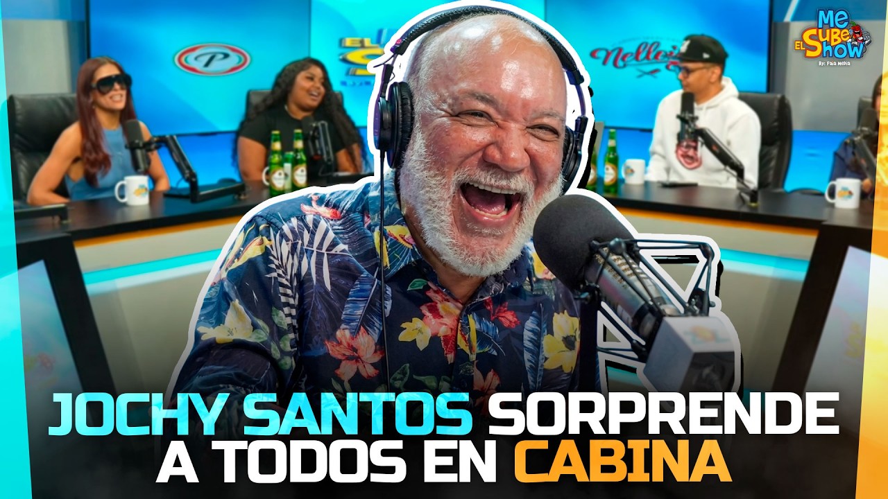 JOCHY SANTOS SORPRENDE A SU HIJO EN PLENO PROGRAMA - YouTube