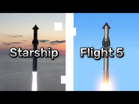 Starship Flight 5 | Super Realistic | Spaceflight Simulator - YouTube