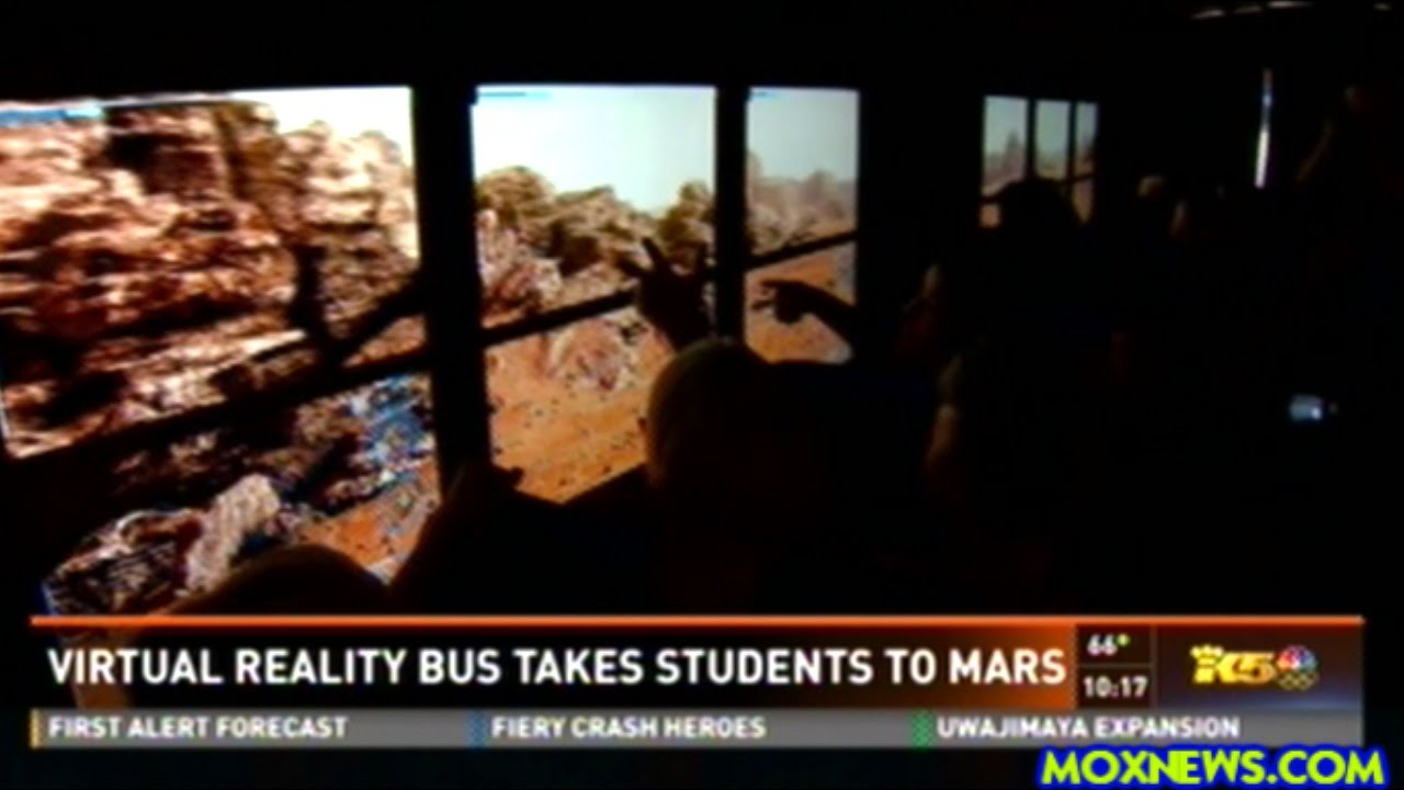 Take A School Bus Ride On The Surface Of Mars! - YouTube